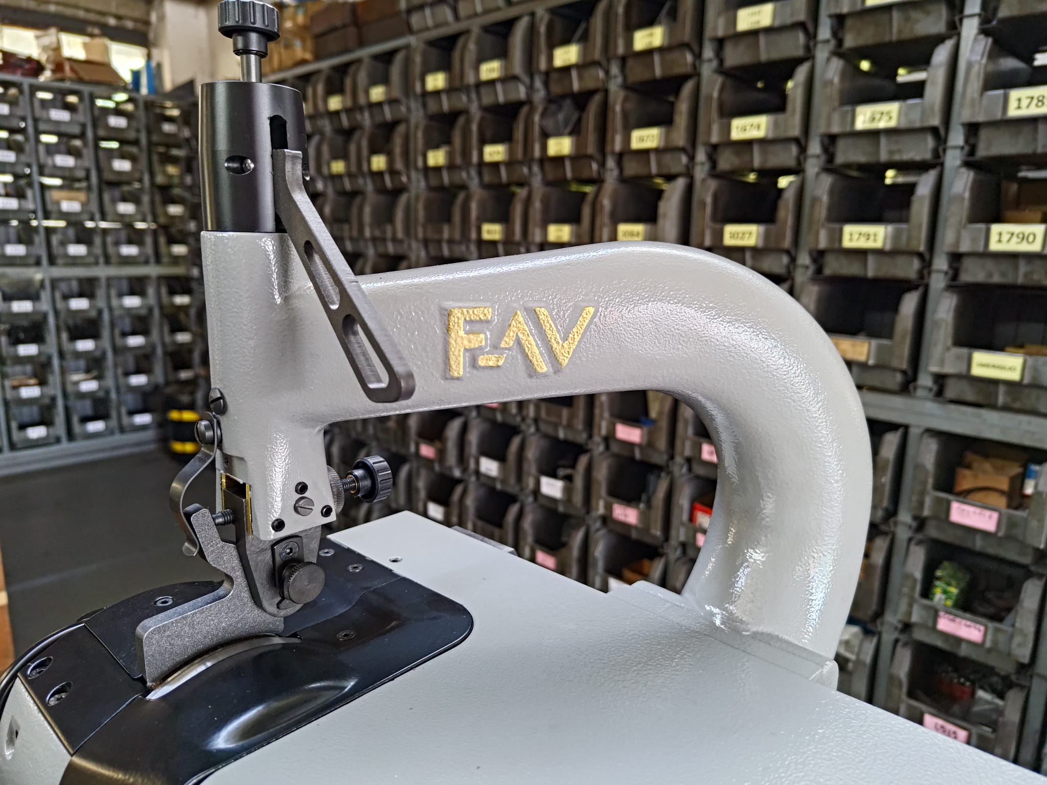 New logo on the AV Machine’s arm